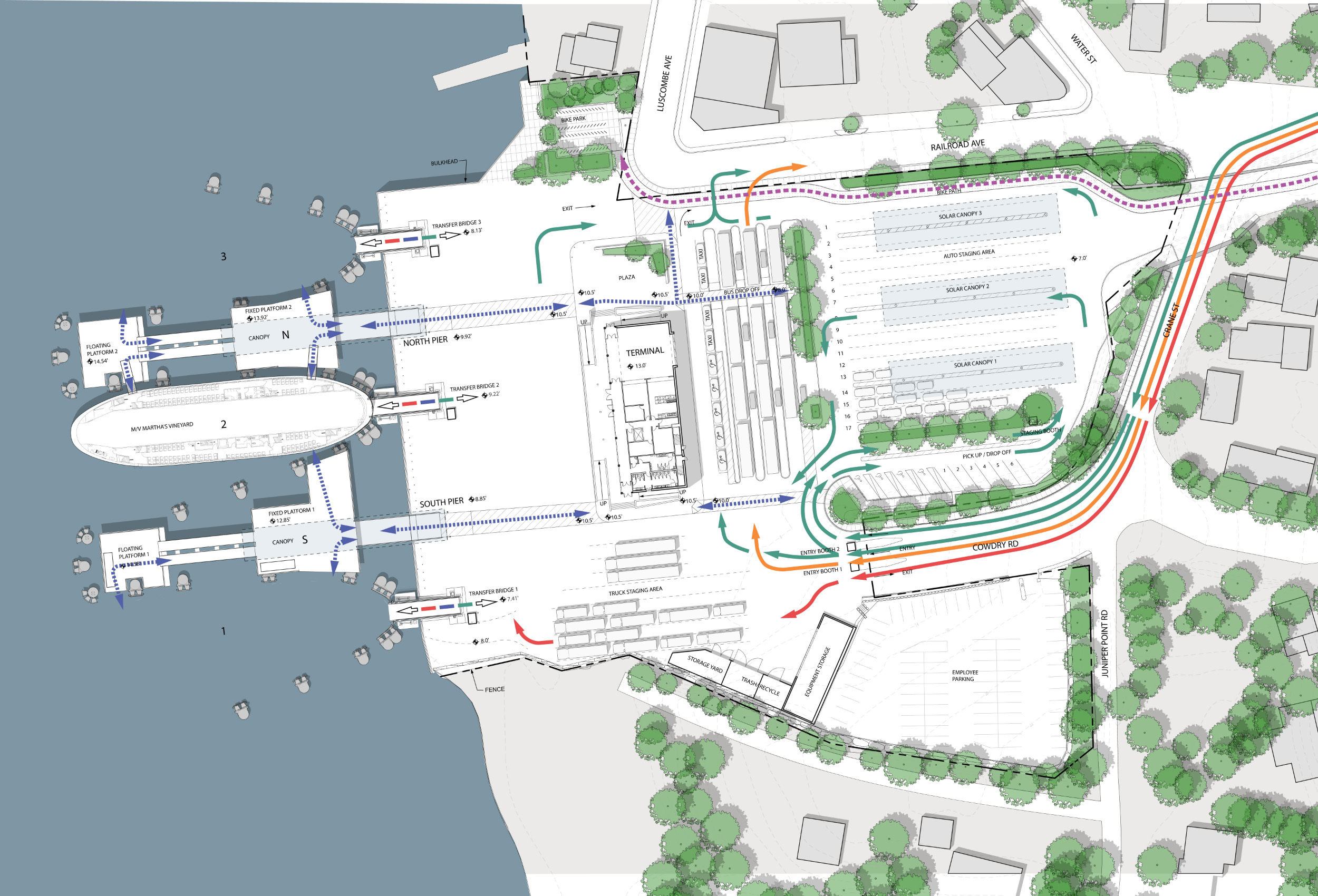 SSA Woods Hole Ferry Terminal Phase 2-4 Waterside Reconstruction - BIA ... SSA Woods Hole Ferry Terminal Phase 2-4 Waterside Reconstruction - BIA ...